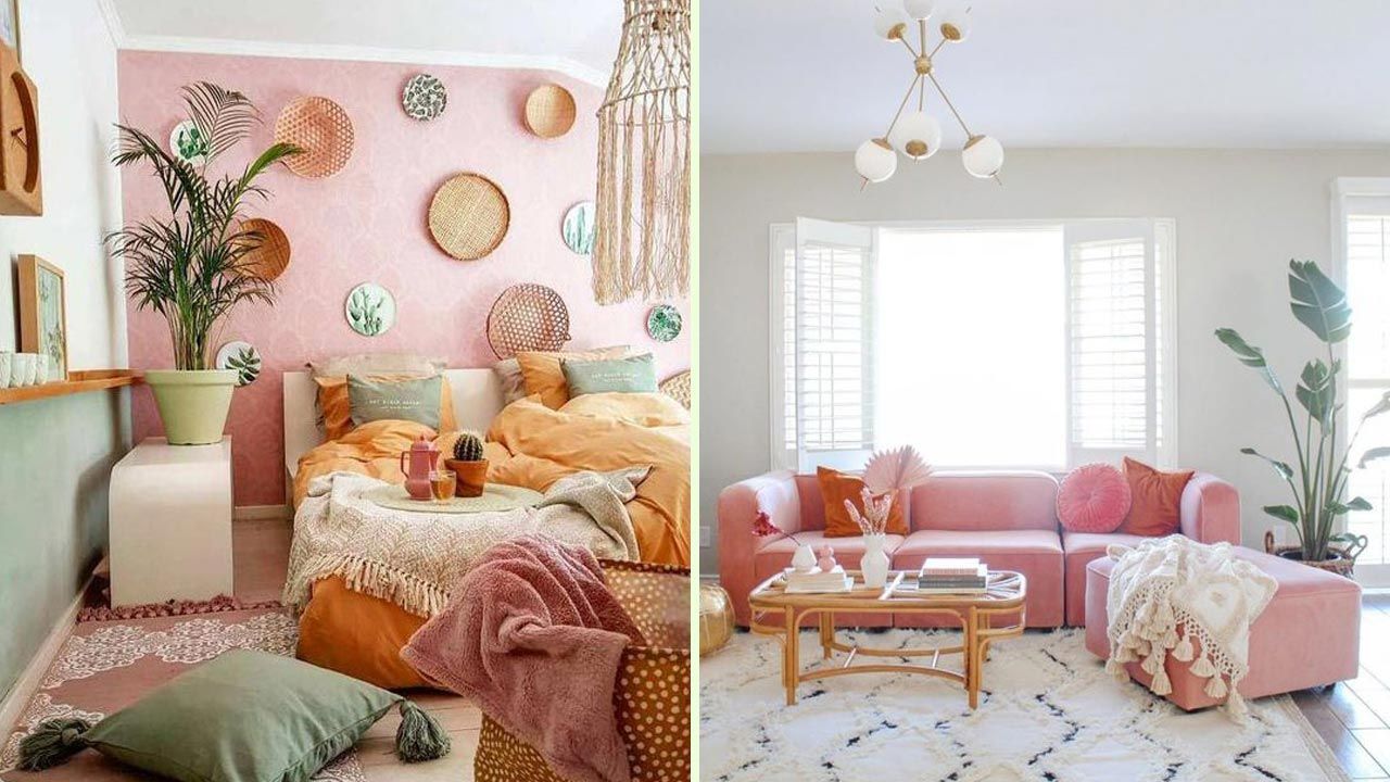 Colores que contrastan con el rosa para tus decoraciones