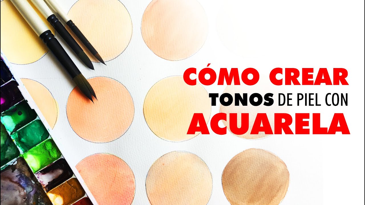 Cómo hacer color piel pálido para maquillaje y arte
