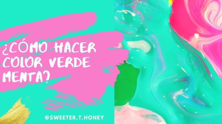 Cómo hacer colorante color menta de forma fácil y natural