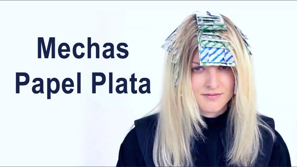 Cómo hacer mechas con papel aluminio color plata en casa