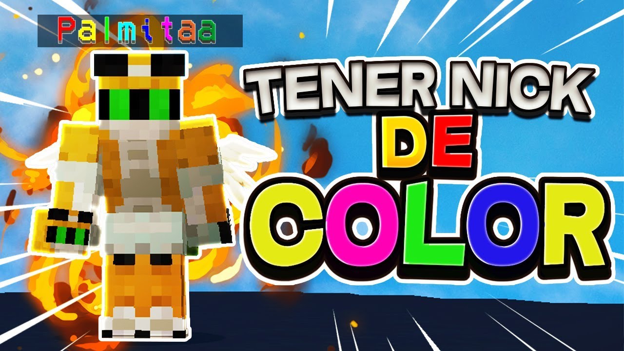 Cómo poner nick de color en Minecraft fácilmente