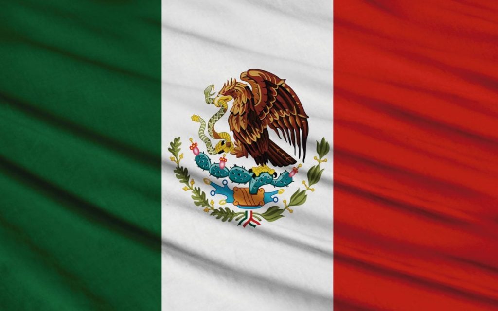 ¿Cual es la bandera de color verde blanco y rojo y su significado?