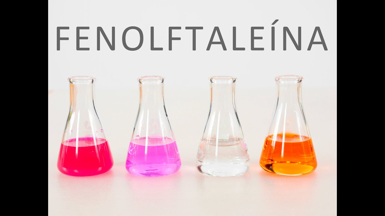 Qué color toma la fenolftaleína en medio ácido y básico