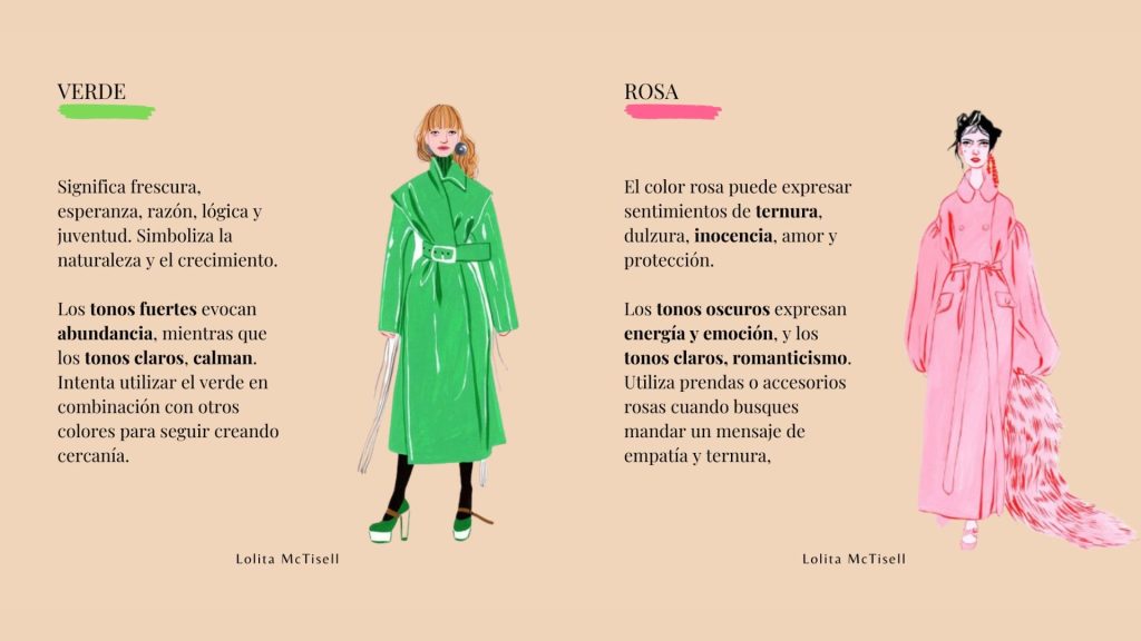 Qué transmite el color verde en la ropa y su significado
